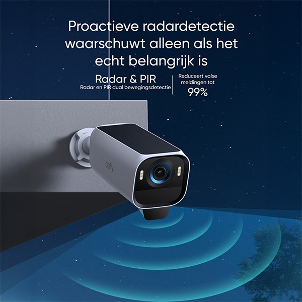 EufyCam S3 Pro Duo Pack + HomeBase S380 | 4K | Wit Eufy 123led.nl